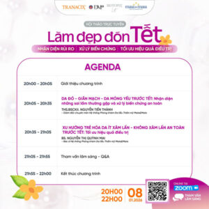 Hội thảo trực tuyến: Làm đẹp đón tết: Nhận diện rủi ro - Xử lý biến ...